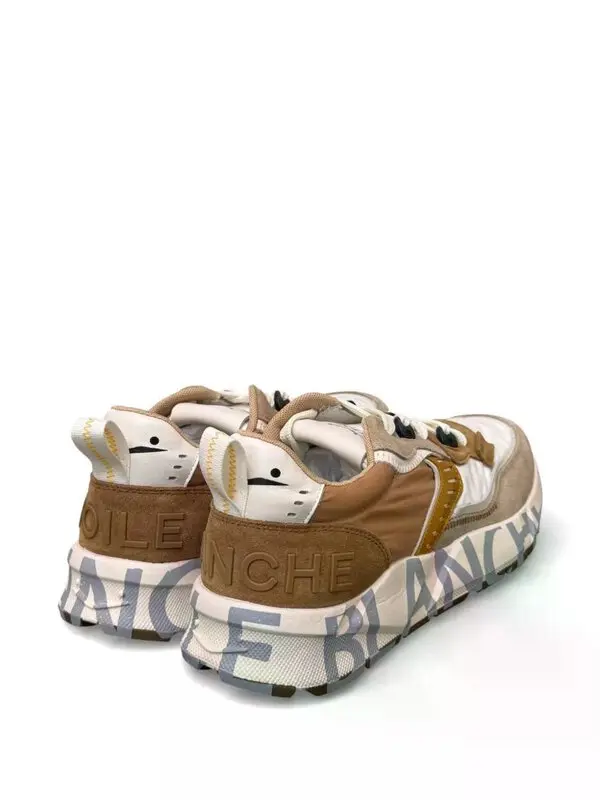 VOILE BLANCHE Club01 Logo-print Lace-up Sneakers - Brown