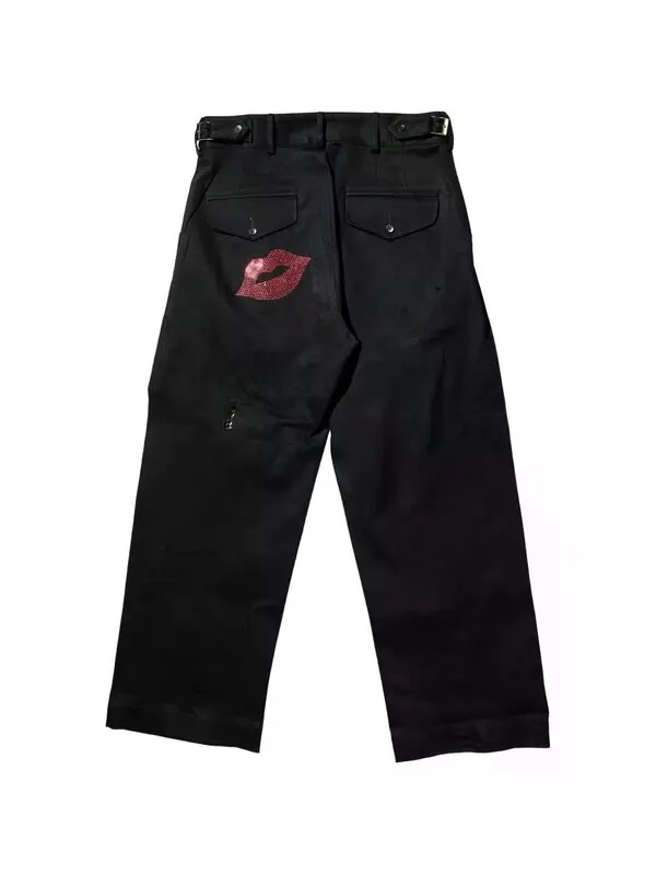 CAROLINA SARRIA Graphic-print Trousers