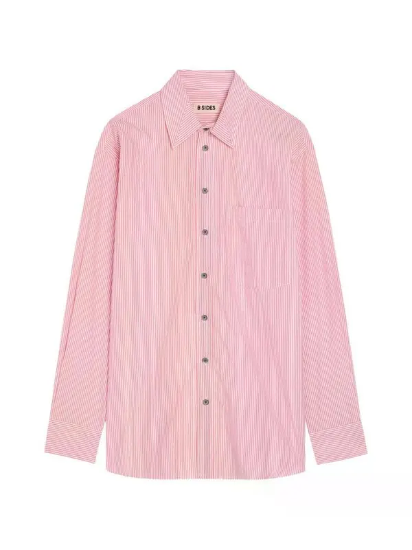 B Sides Striped Cotton Shirt