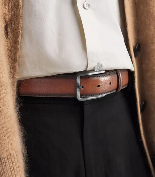 ELLIOT RHODES Burnished Leather Belt