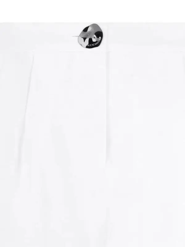 Armani Exchange Linen Pleated Shorts