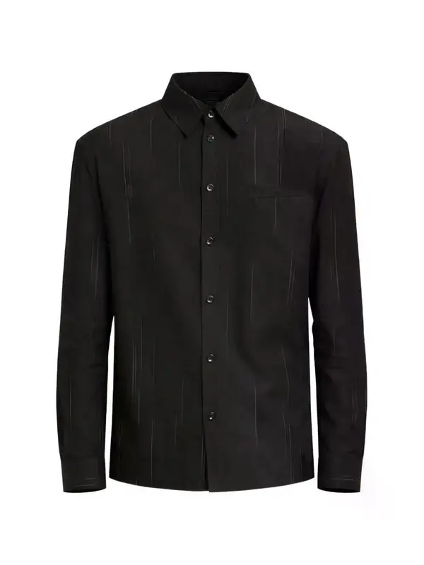 Tibi Pinstriped Detached Button-down Shirt