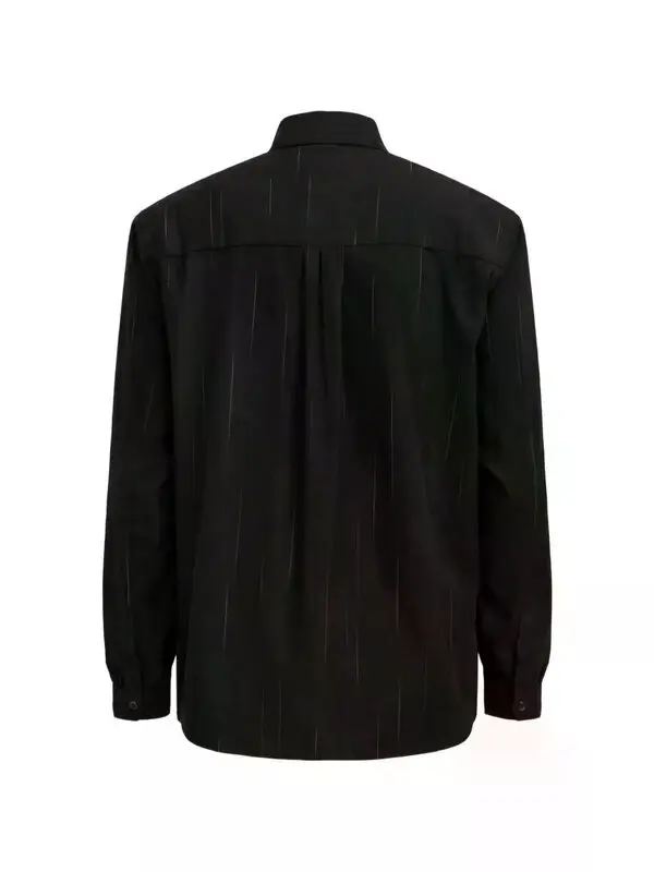 Tibi Pinstriped Detached Button-down Shirt