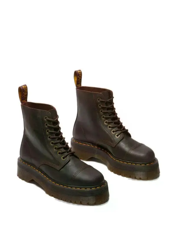 Dr. Martens Sinclair Platform Boots - Brown