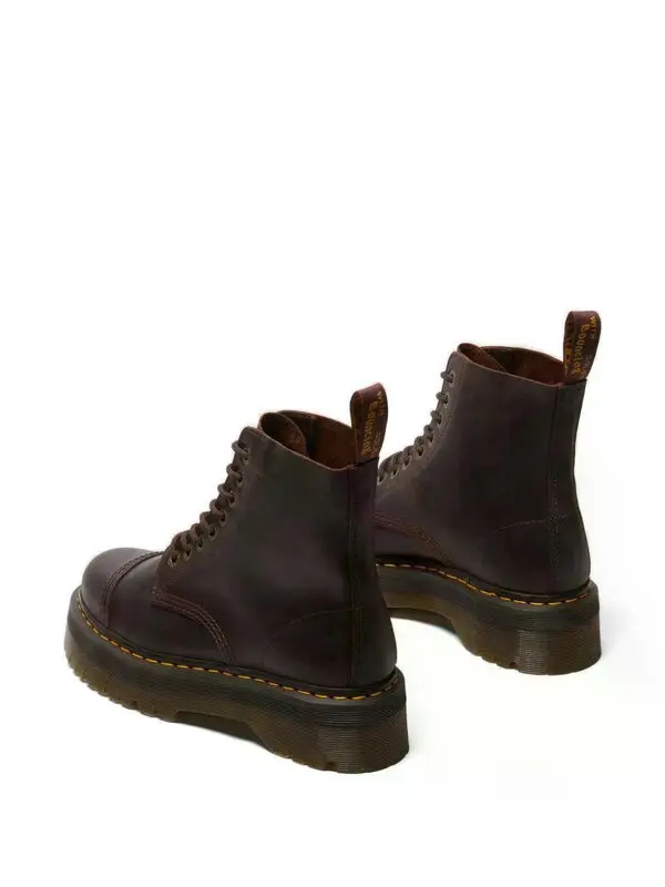 Dr. Martens Sinclair Platform Boots - Brown