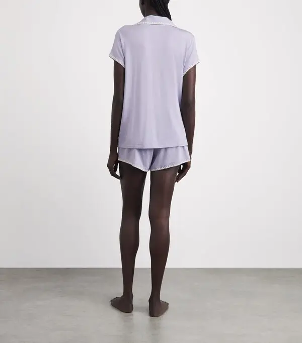Eberjey Frida Short Pyjama Set - Purple