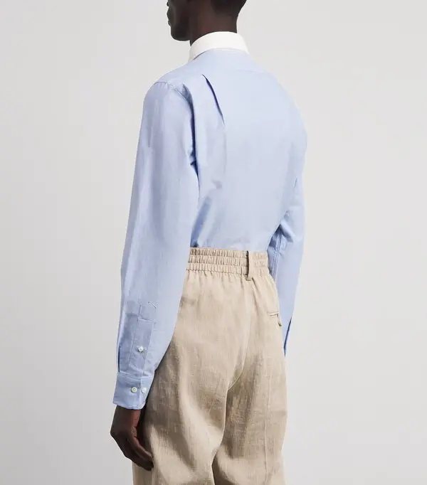 Polo Ralph Lauren Cotton Classic Fit Oxford Shirt - Blue