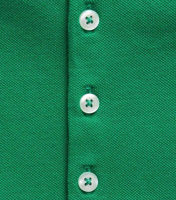 Polo Ralph Lauren Stretch-cotton Piqué Julie Polo Shirt - Green