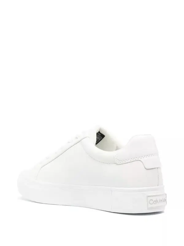 Calvin Klein Calf Leather Lace-up Sneakers