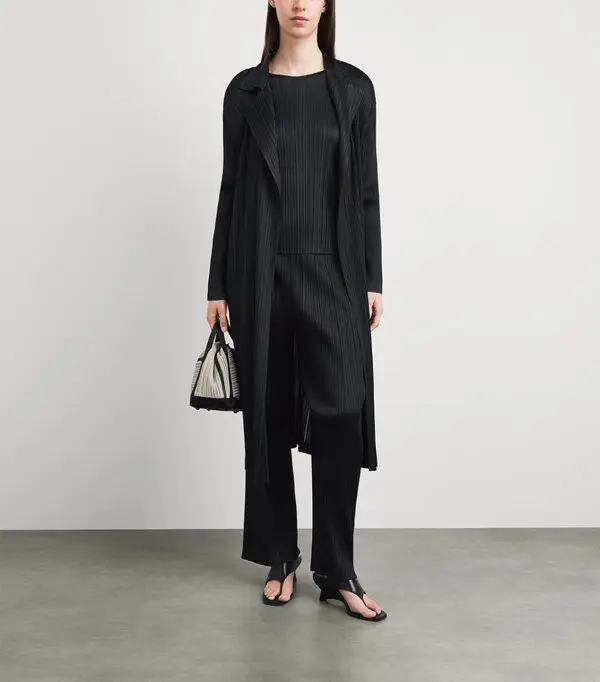 Issey Miyake Pleated Car Coat