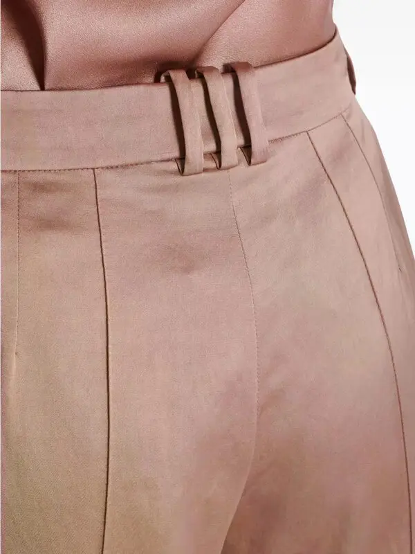 Balmain Tailored Satin Straight Pants