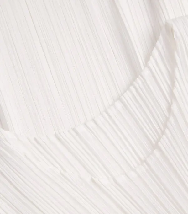 Issey Miyake Pleated Long-sleeve T-shirt