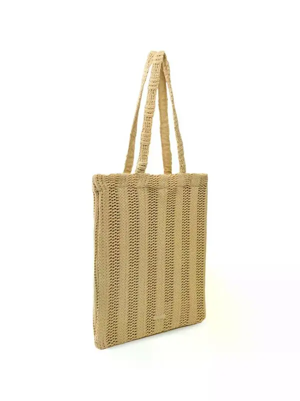 Pinko Easy Logo-detail Shoulder Bag - Neutrals