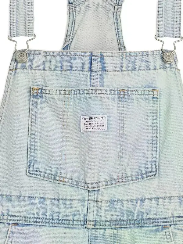 LEVI'S Silvertab Denim Short Overalls