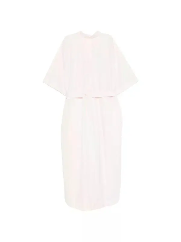 CASEY CASEY Belted Button-front Dress