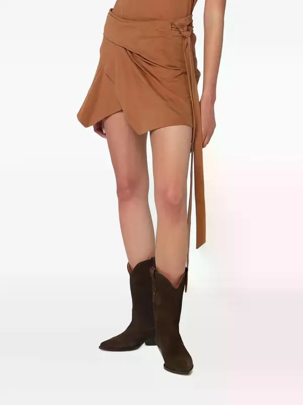 Isabel Marant Étoile Mini Skirt - Brown