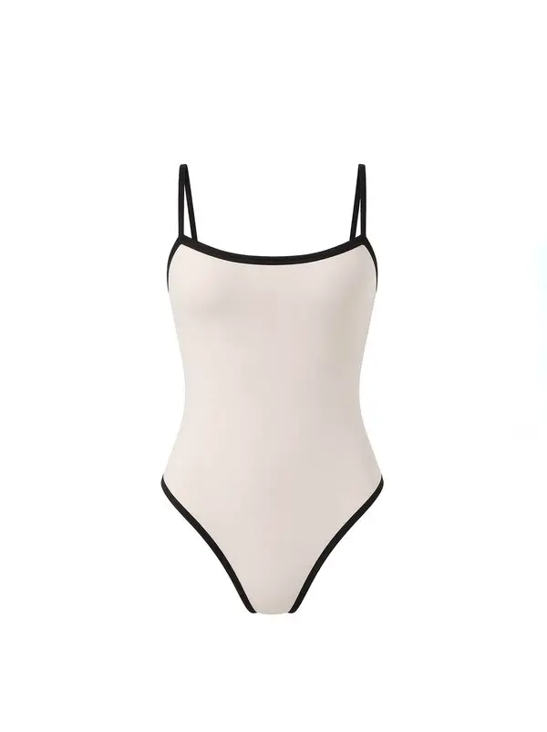 DEAR LOVER Daphne One Piece Swimsuit - White