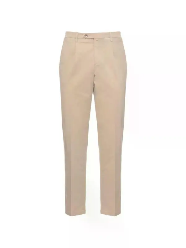 BRIGLIA 1949 Pleated Twill Trousers