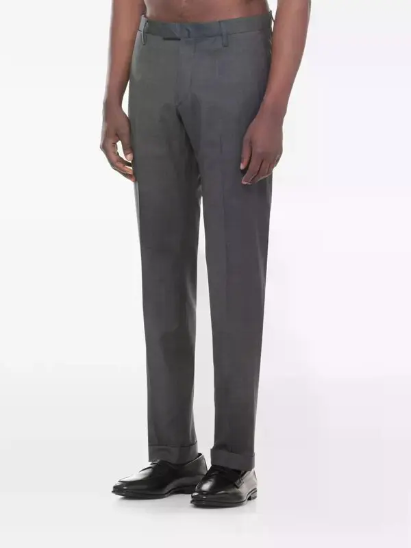 BRIGLIA 1949 Turned-up Trousers With Pressed Creases