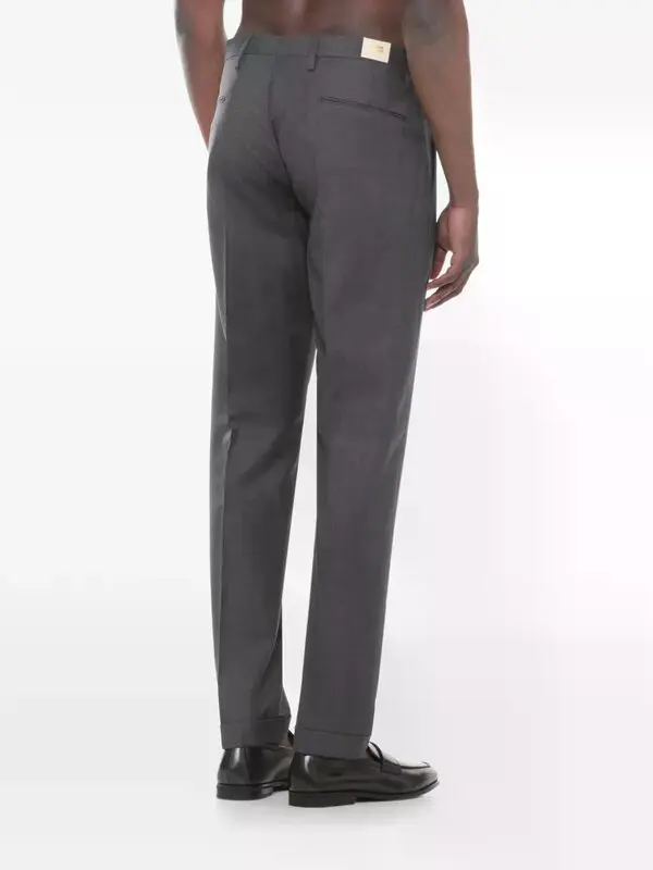 BRIGLIA 1949 Turned-up Trousers With Pressed Creases