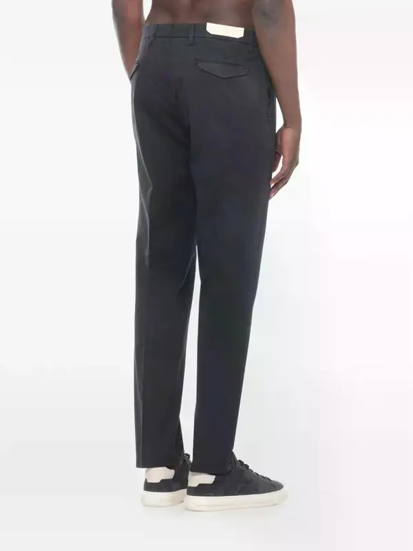 BRIGLIA 1949 Pleated Slim-fit Trousers - Grey