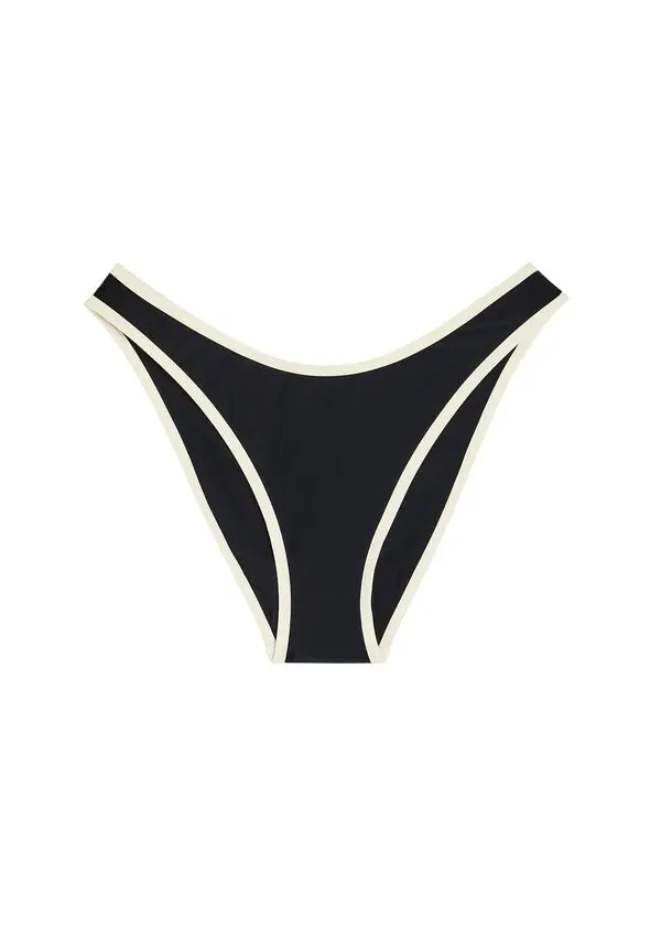 SOLAQUA 90s Bikini Briefs - Black