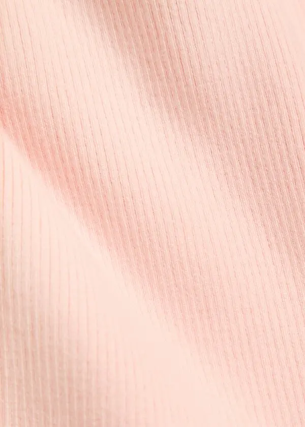 Alice + Olivia Shana Ribbed Wool-blend Tank - Light Pink