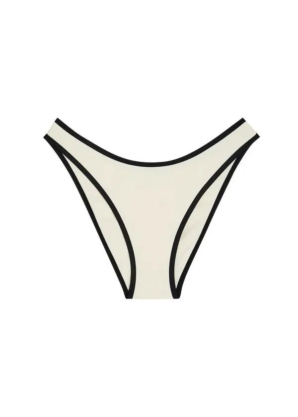 SOLAQUA 90s Bikini Briefs - Ivory