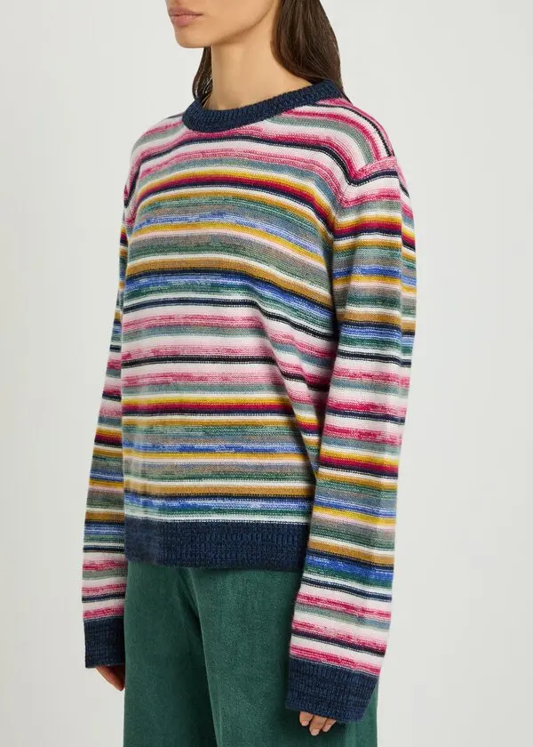 Suzie Kondi Kismet Striped Cashmere Jumper
