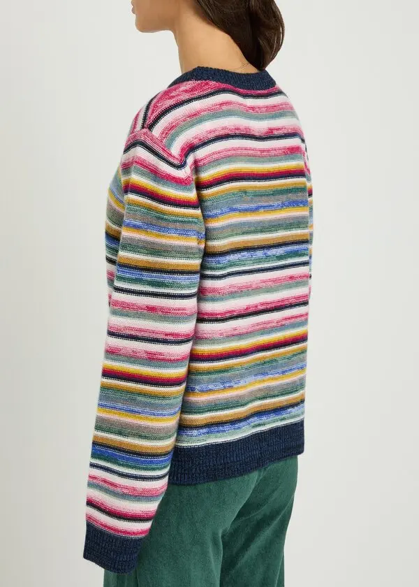Suzie Kondi Kismet Striped Cashmere Jumper