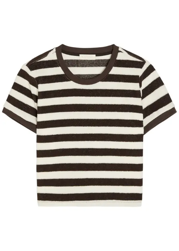 Suzie Kondi Carpi Striped Terry T-shirt