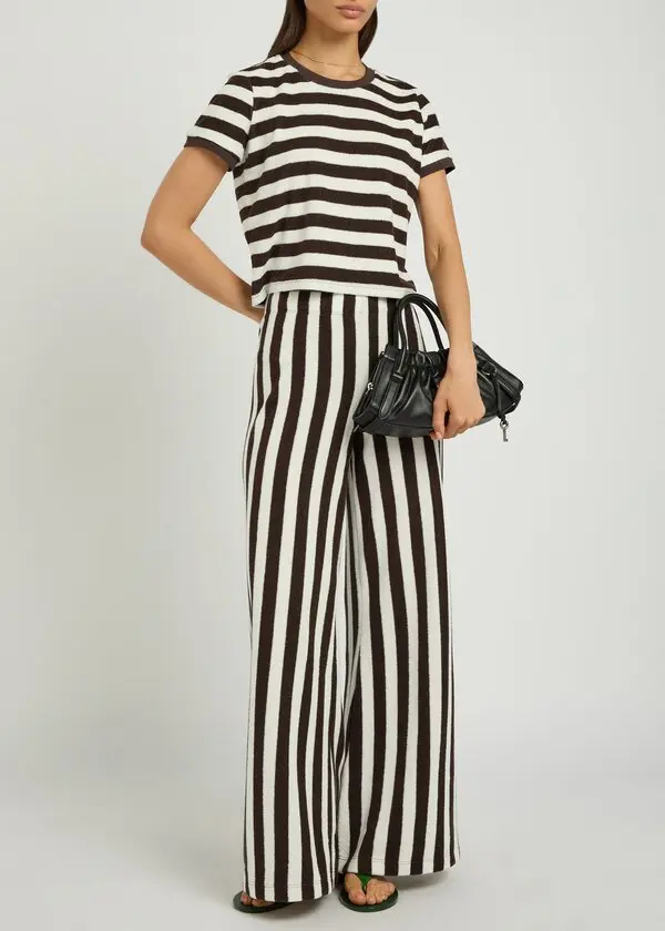 Suzie Kondi Carpi Striped Terry T-shirt