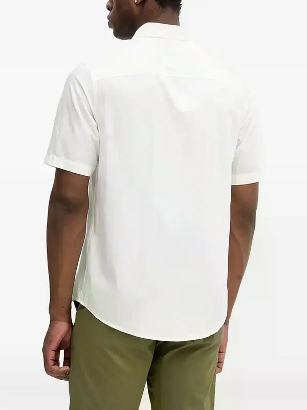Armani Exchange Buttoned Pattern Shirt