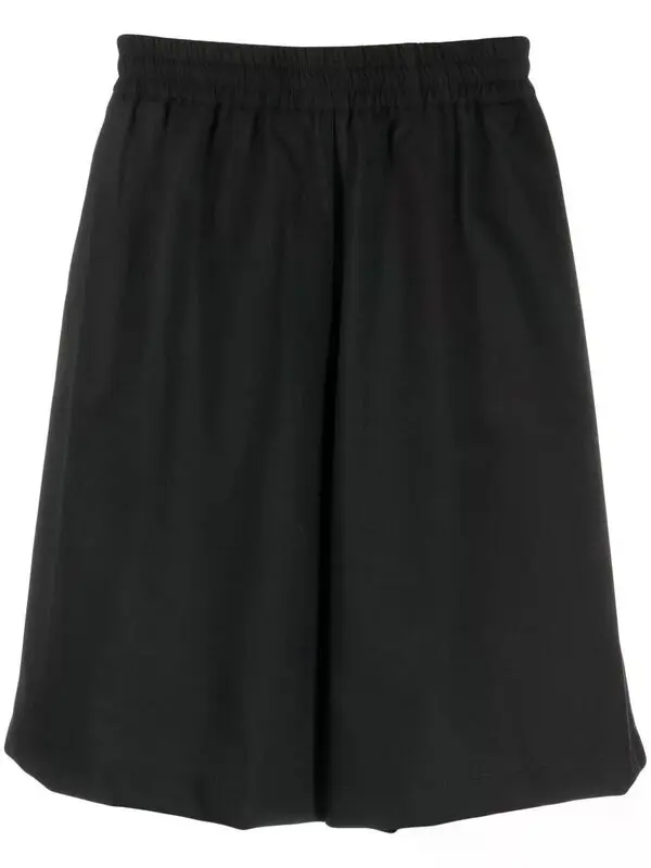 BONSAI Wide-leg Knee-length Shorts