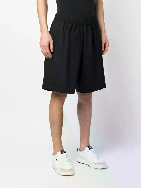 BONSAI Wide-leg Knee-length Shorts