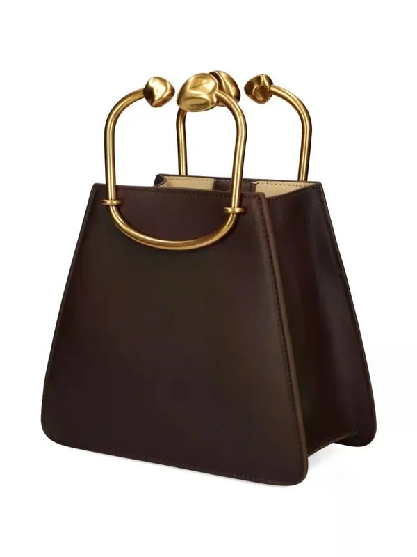 Cult Gaia Sculptural-handle Mini Bag - Brown