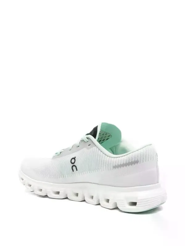On 6 Push Logo-print Sneakers - Grey