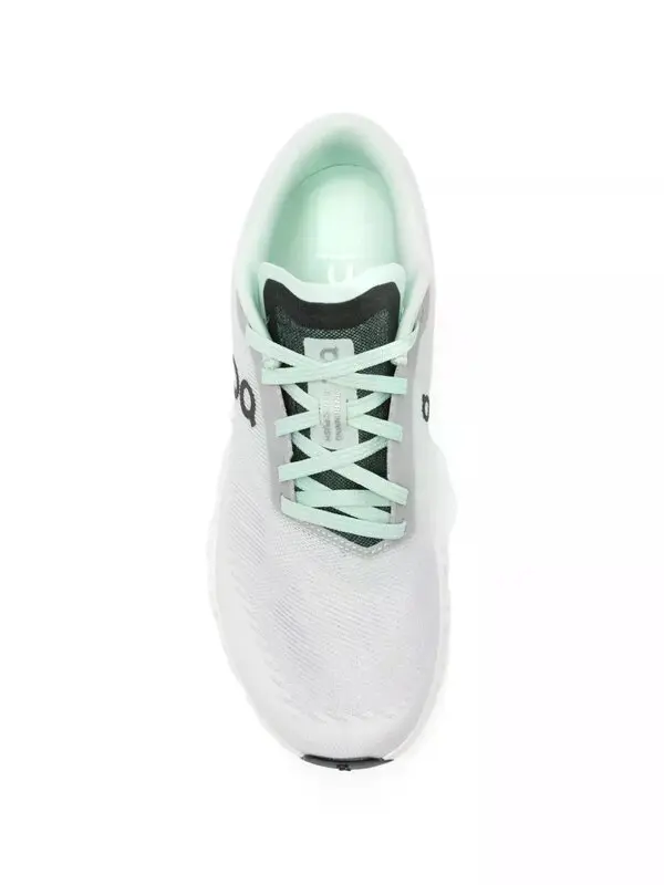 On 6 Push Logo-print Sneakers - Grey