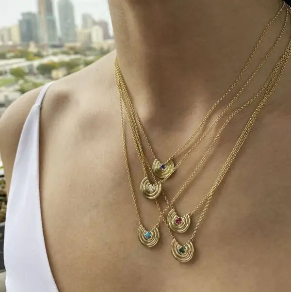PARKFORD Petite Revival Pendant Necklace