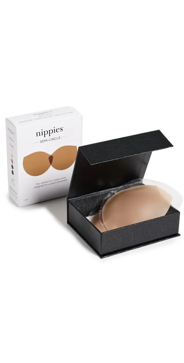 BRISTOLS6 Nippies Semicircle Nipple Covers - Coco