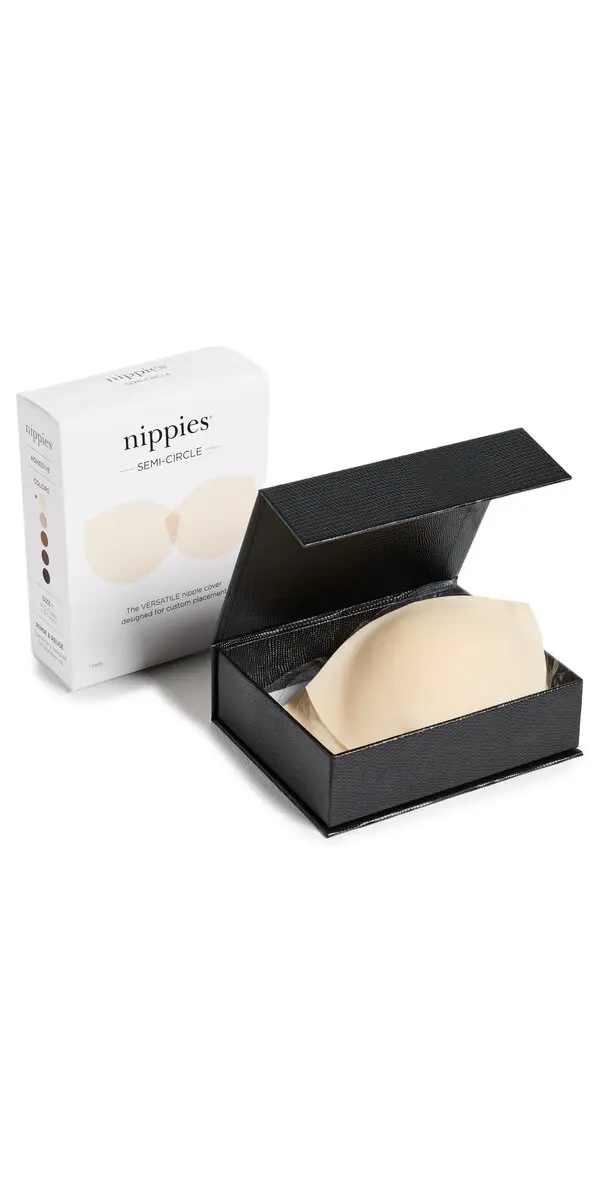 BRISTOLS6 Nippies Semicircle Nipple Covers - Creme