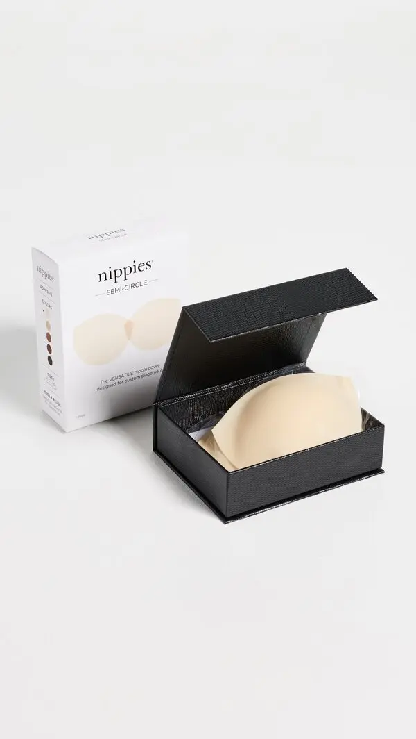BRISTOLS6 Nippies Semicircle Nipple Covers - Creme
