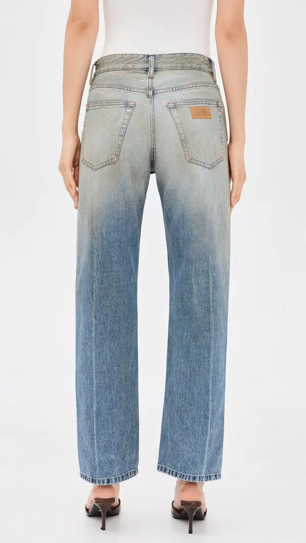 MAISON MARGIELA Five-pocket Jeans - Medium Blue