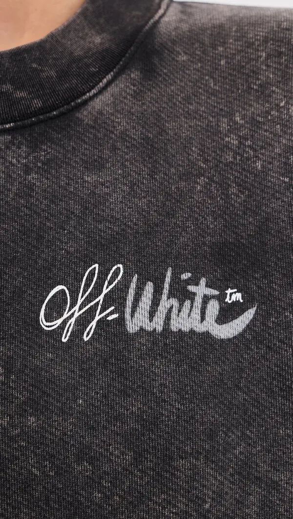 Off-White Off Marker" Crewneck Sweatshirt