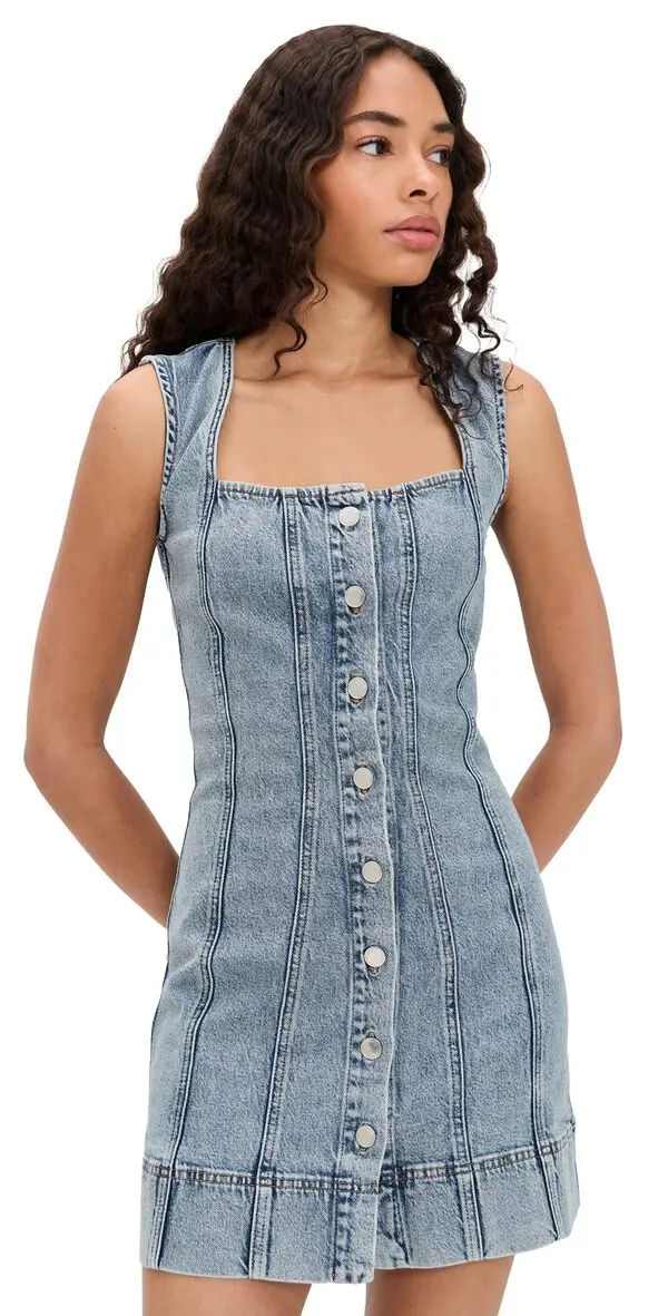 Good American Denim Mini Dress