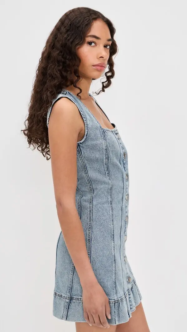 Good American Denim Mini Dress