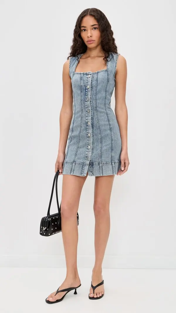 Good American Denim Mini Dress