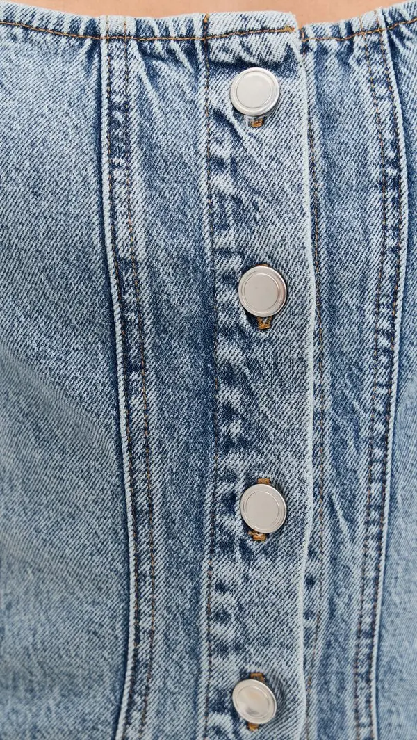 Good American Denim Mini Dress