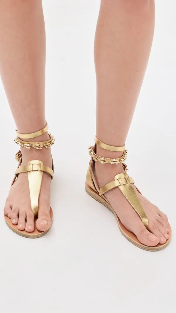 ANCIENT GREEK SANDALS Eudora Sandals - Gold