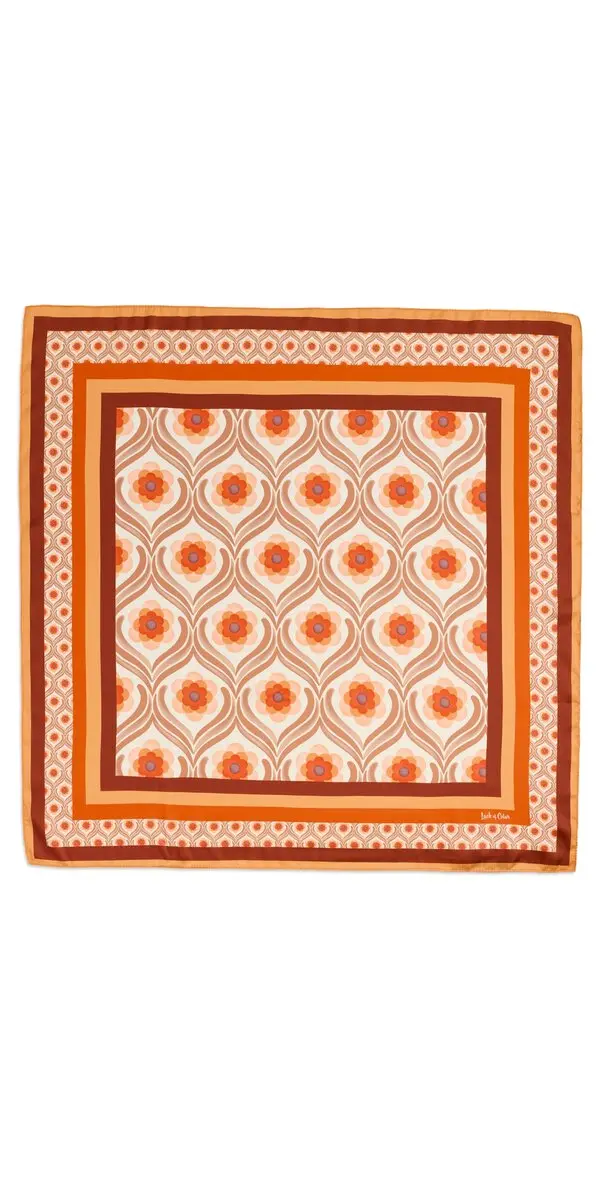 Lack Of Color Solar Groove Scarf - Sunset